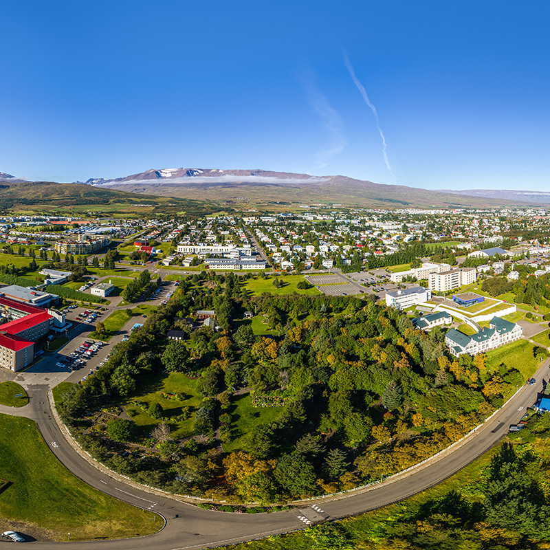 Akureyri Botanical Garden • 360 degree panorama photo • Iceland 360 VR